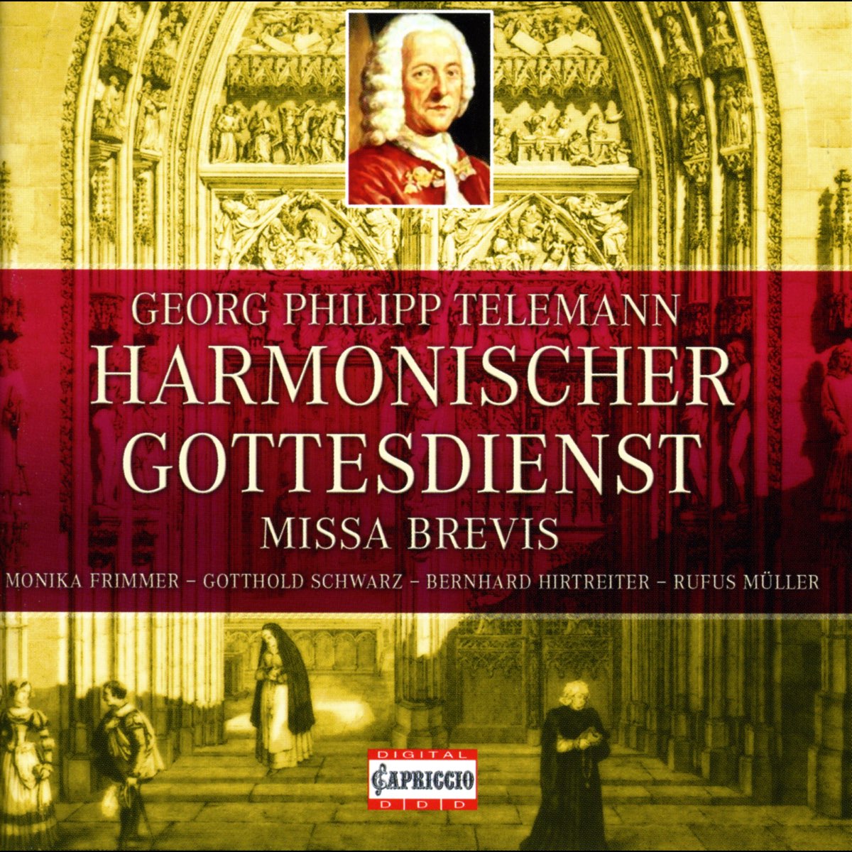 ‎Telemann: Cantatas - Missa Brevis - Album by Monika Frimmer, Christoph ...