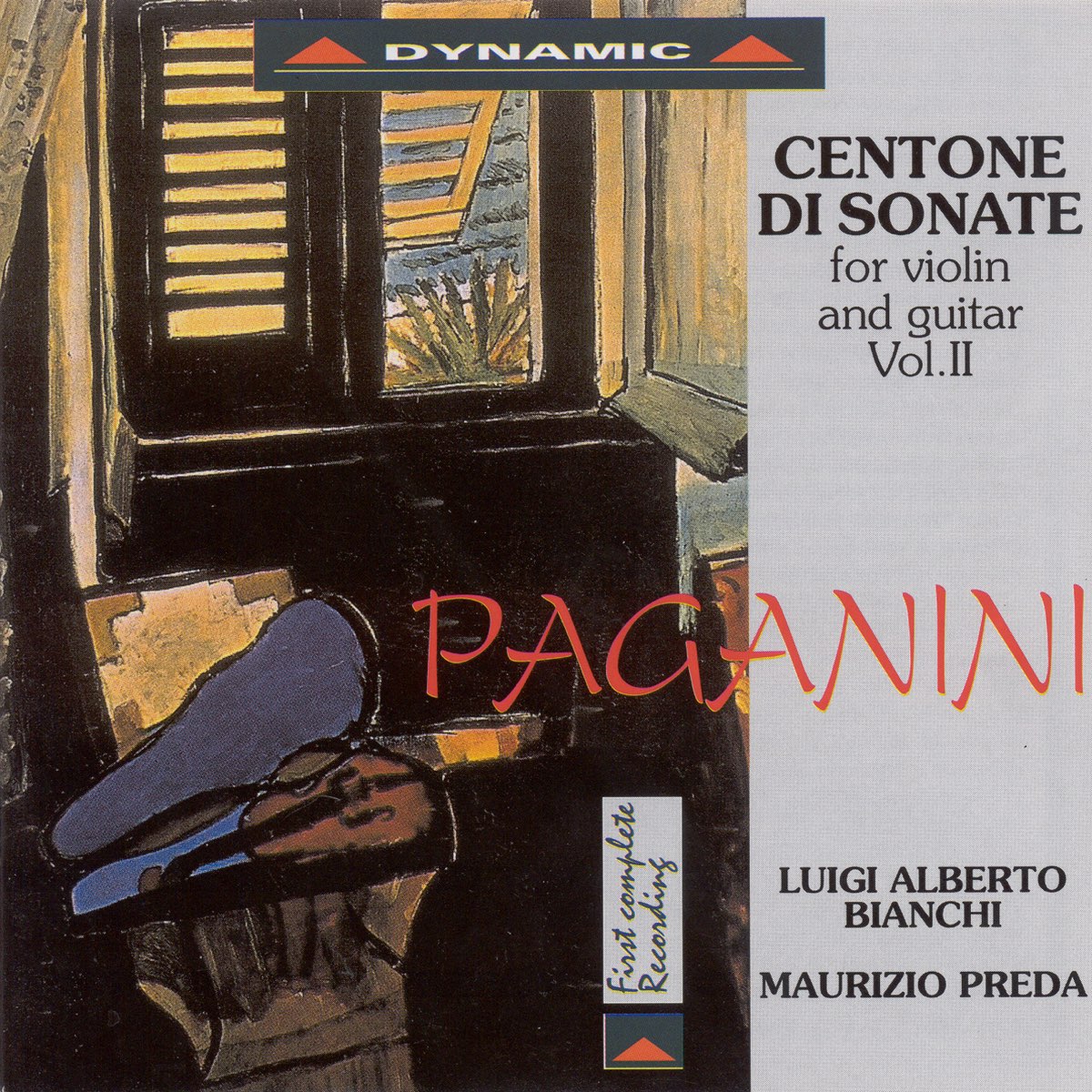 ‎Paganini: Centone di Sonate for Violin and Guitar, Vol. 2 - Album by ...