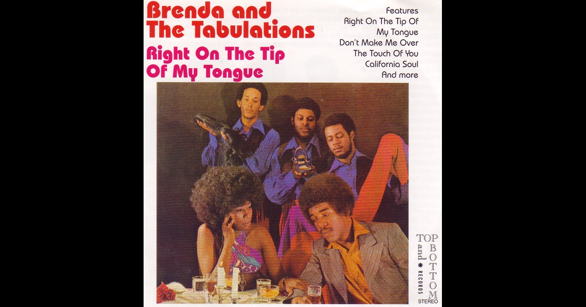 ‎Right On the Tip of My Tongue - Album by Brenda & The Tabulations ...