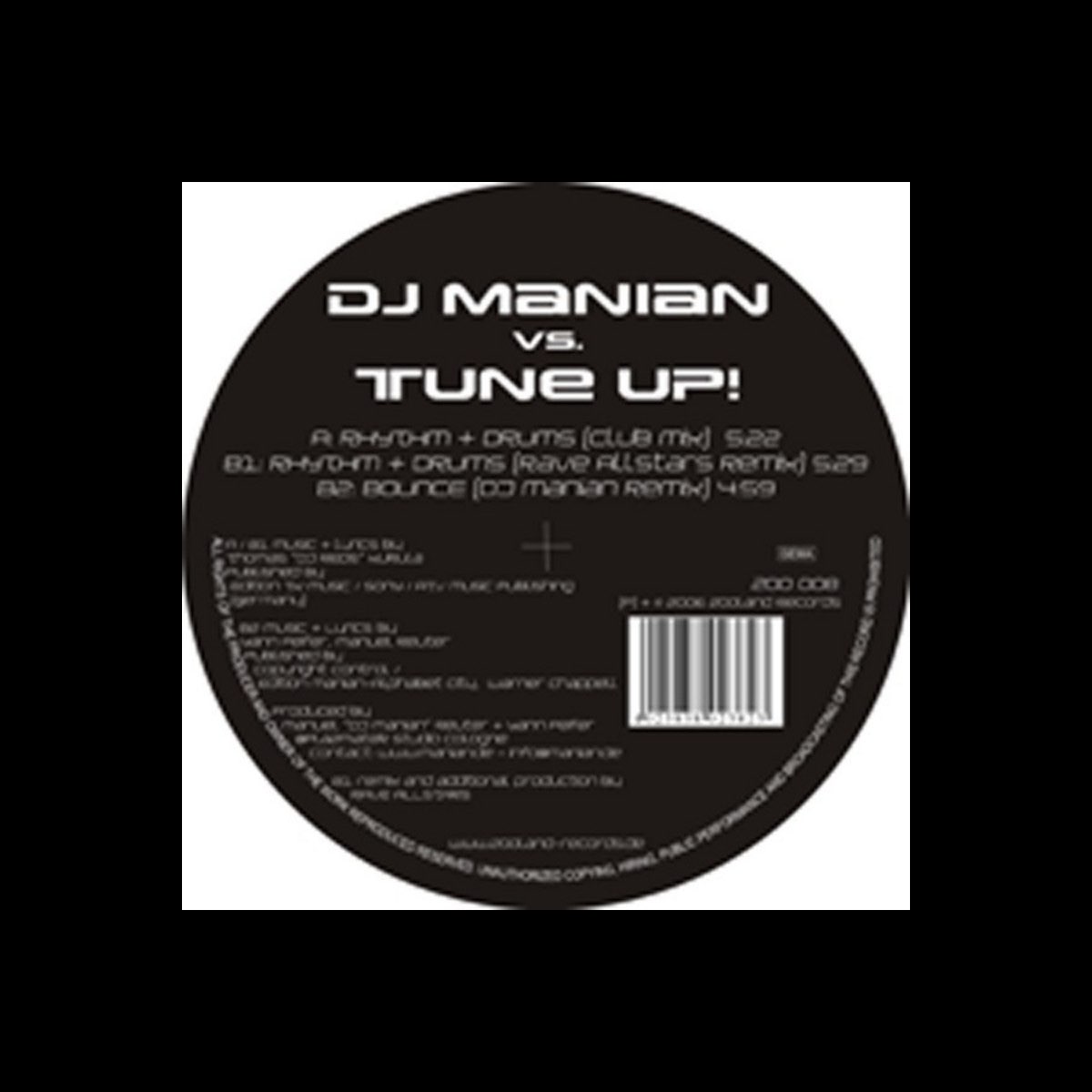 ‎Rhythm & Drums / Bounce - EP - Album by DJ Manian & Tune Up! - Apple Music