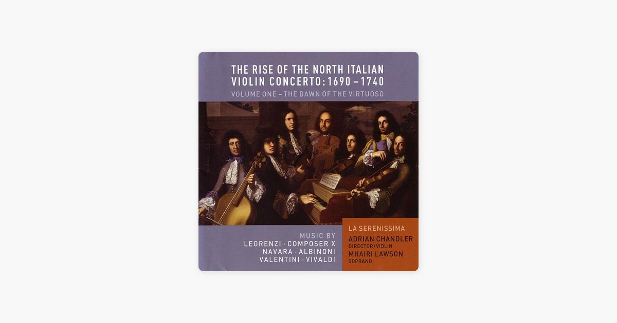 ‎Concerto III Con Violino Solo Obligato in G, Op 3, RV 310: I. Allegro ...