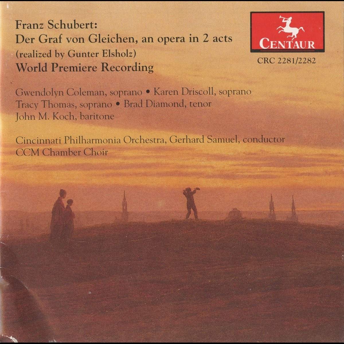 ‎Schubert: Der Graf von Gleichen - Album by Gerhard Samuel, Tracy J ...