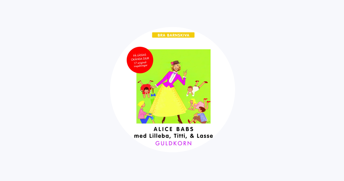 ‎Alice Babs med Lilleba - Apple Music