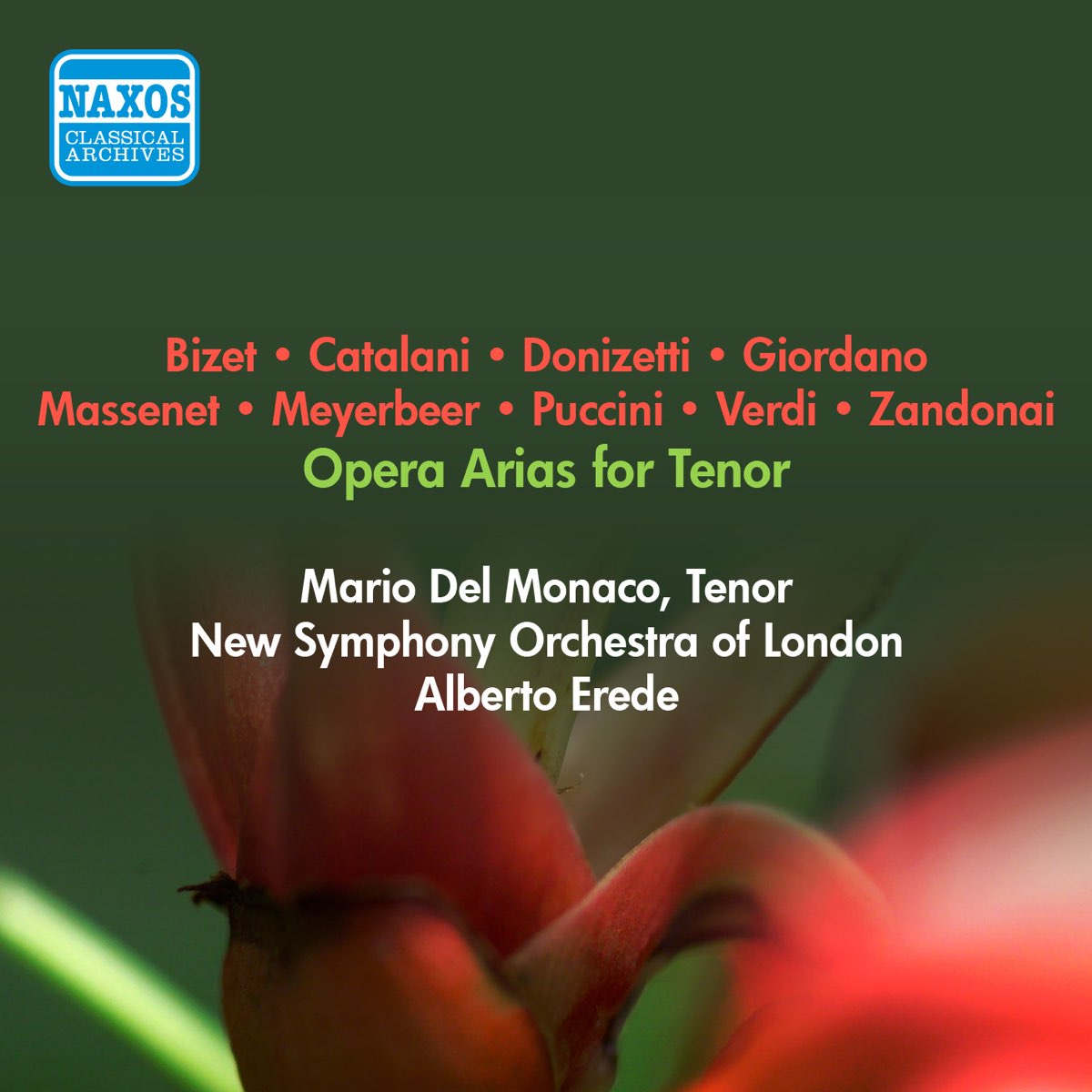 Opera Arias (Tenor): Del Monaco, Mario - Verdi, G. - Giordano, U ...