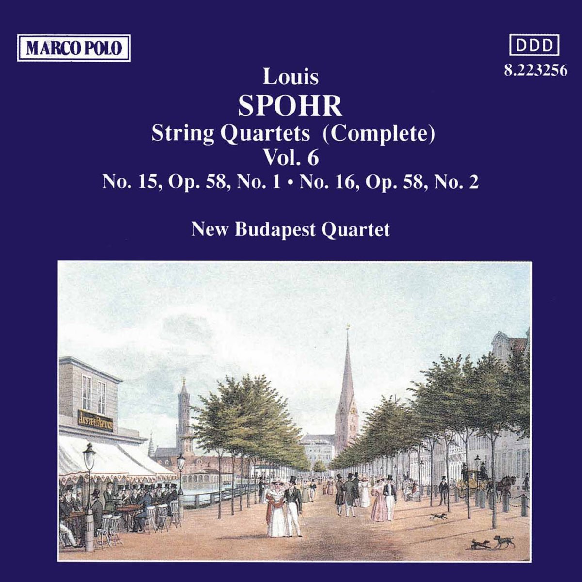 ‎Spohr: String Quartets Vol. 6 - Album by New Budapest Quartet - Apple ...