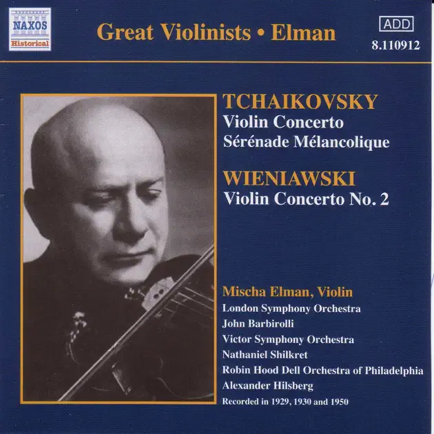 ‎Tchaikovsky & Wieniawski: Violin Concertos by Nathaniel Shilkret ...
