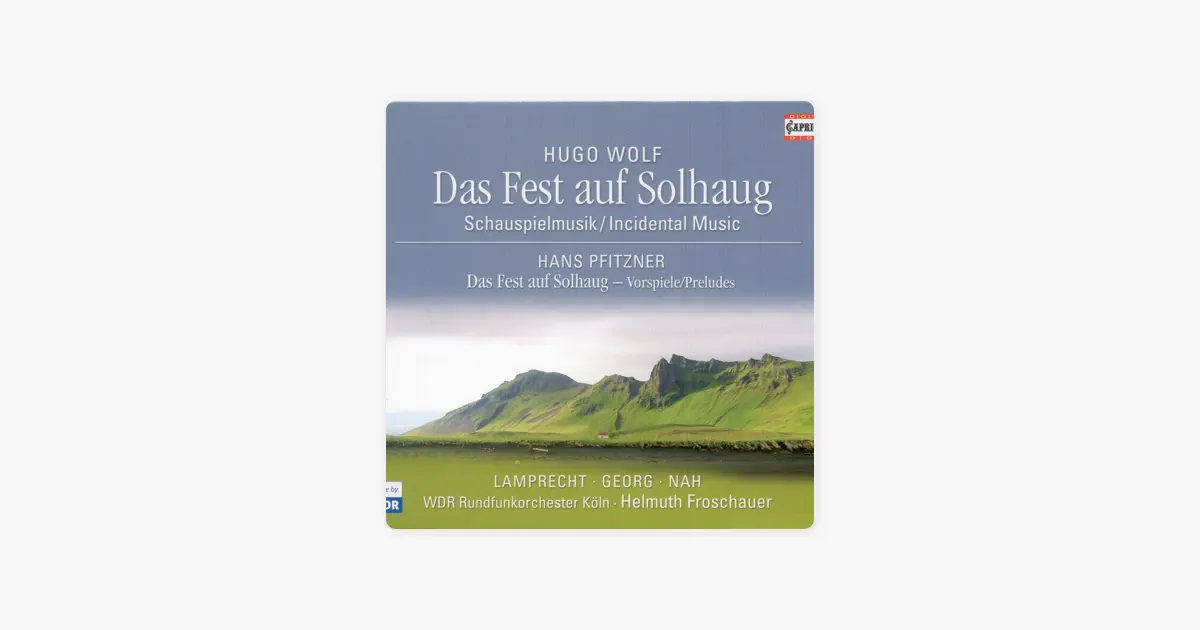 ‎Mechthild Georg的《Wolf: das Fest Auf Solhaug》- Apple Music 古典乐
