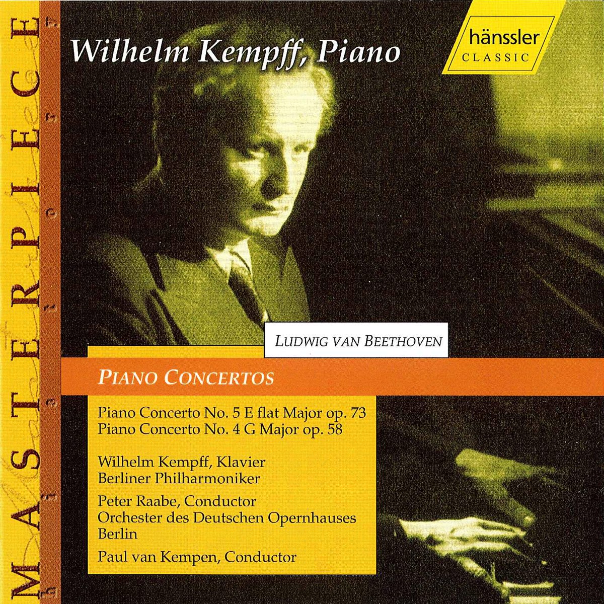 ‎Beethoven: Piano Concertos Nos. 4 and 5 (1935, 1941) - Album by ...