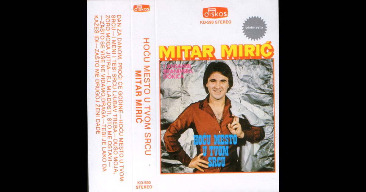 ‎Hocu Mesto U Tvom Srcu (Serbian Folklore Music) - Album by Mitar Miric ...
