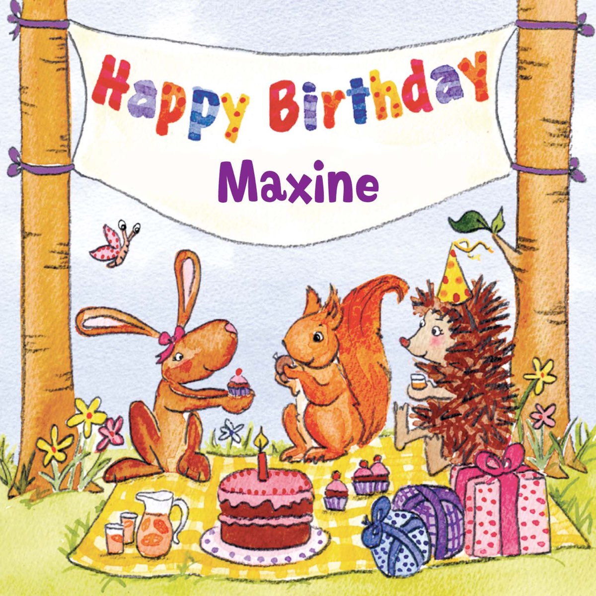 Funny Birthday Cartoon Maxine