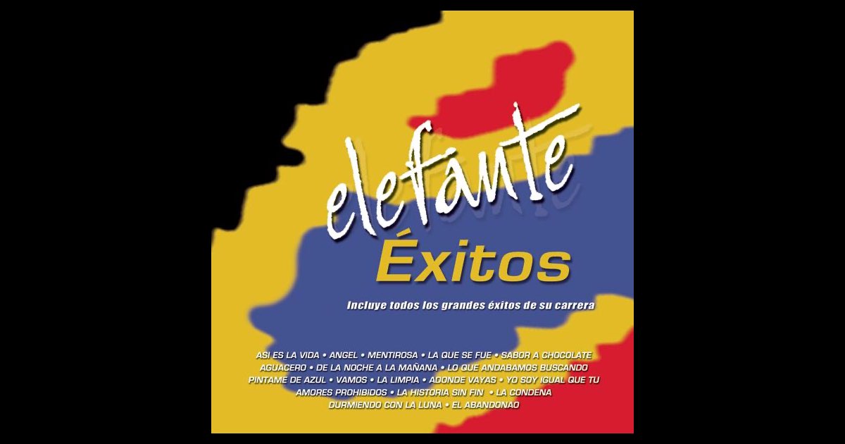 Elefante Éxitos” álbum de Elefante en Apple Music