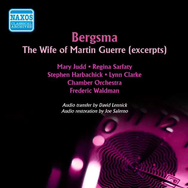 ‎Bergsma: Scenes from The Wife of Martin Guerre (1956) by Francis ...