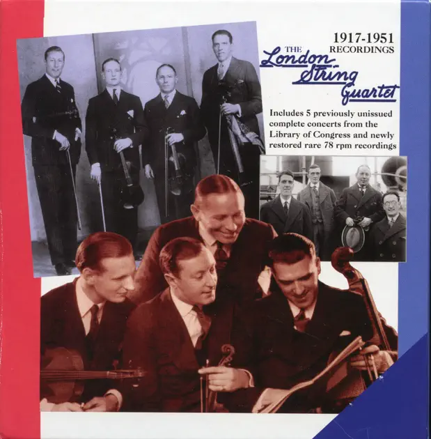 ‎London String QuartetのThe London String Quartet: 1917-1951 Recordings ...