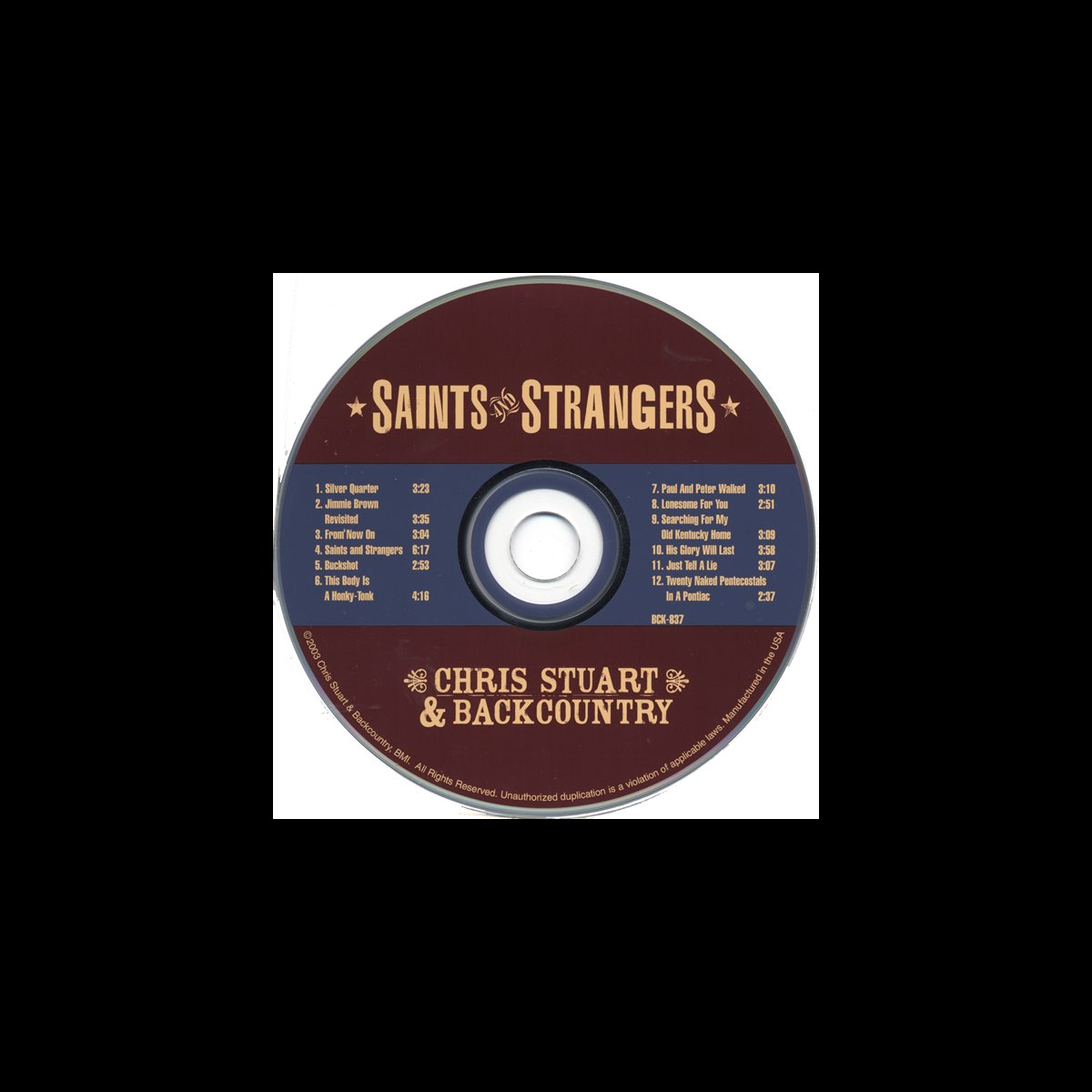 ‎Saints and Strangers - Album by Chris Stuart & Backcountry - Apple Music