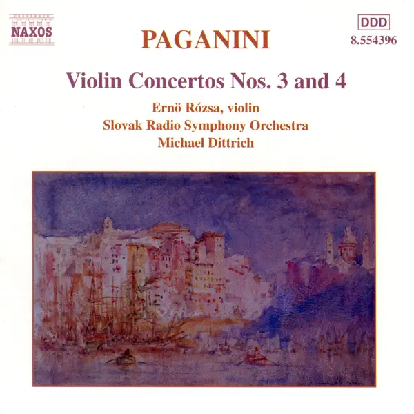 ‎Paganini: Violin Concertos Nos. 3 & 4 par Michael Dittrich – Apple ...