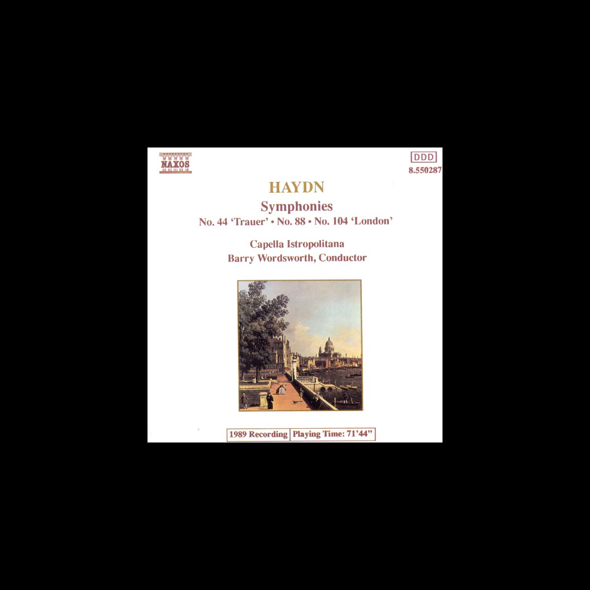 ‎Haydn: Symphonies Nos. 44, 88 & 104 - Album by Barry Wordsworth ...