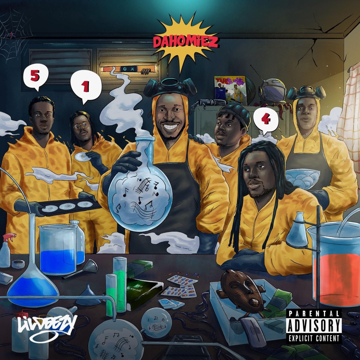‎5-1-4Dahomiez - EP - Album by LIL DEEZY - Apple Music