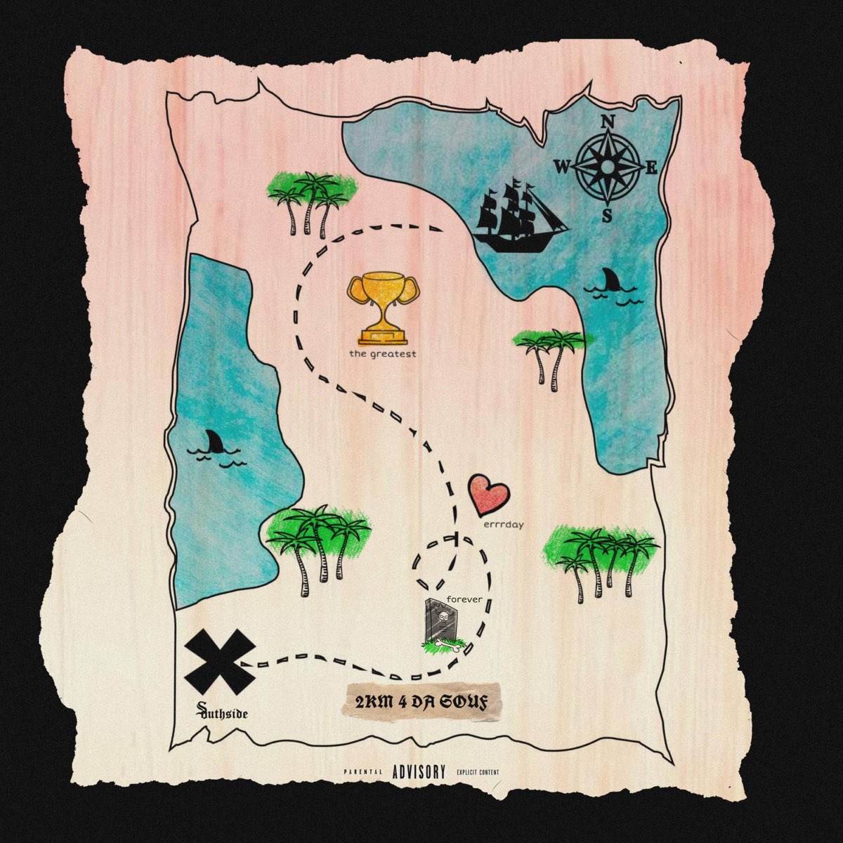 ‎2km 4 DA SOUF (feat. Phrase & Saien) - Single - Album by South Side ...