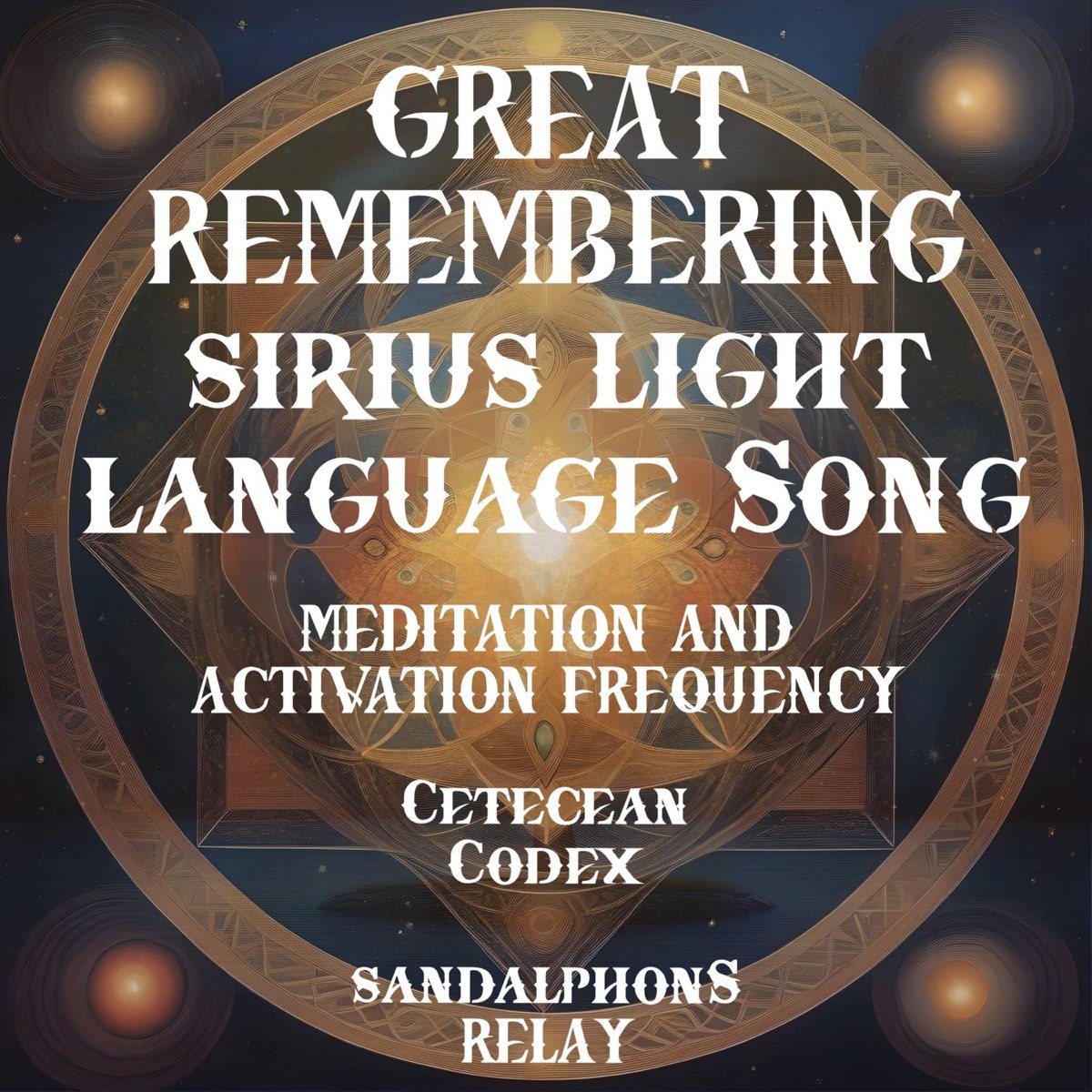 ‎The GREAT REMEMBERING SIRIUS LIGHT LANGUAGE SONG CETECEAN CODEX - EP ...