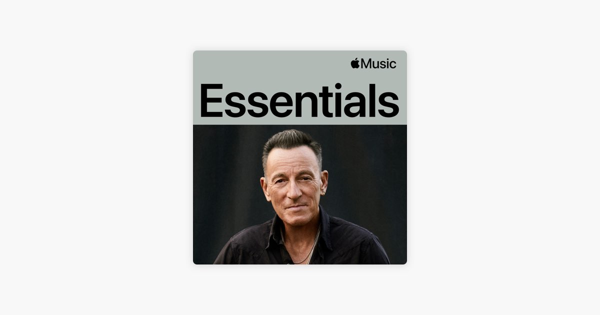 ‎Bruce Springsteen Essentials - Playlist - Apple Music