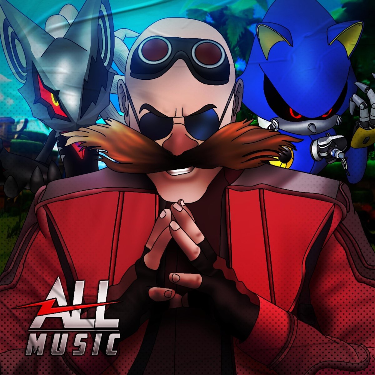 Rap dos Vilões (Sonic) Robotnik, Infinite e Metal Sonic - Single” álbum ...