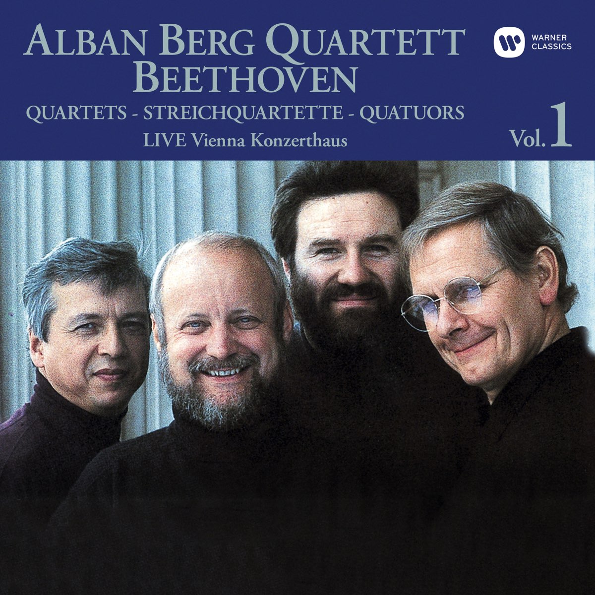 ‎Beethoven: Complete String Quartets, Vol. 1 (Live at Vienna Konzerthaus, 1989) - Album by Alban ...