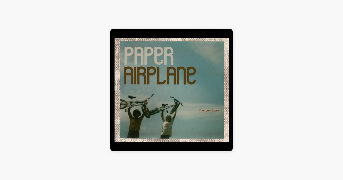 ‎Sitting in the Back Seat - Song by Paper Airplane - Apple Music