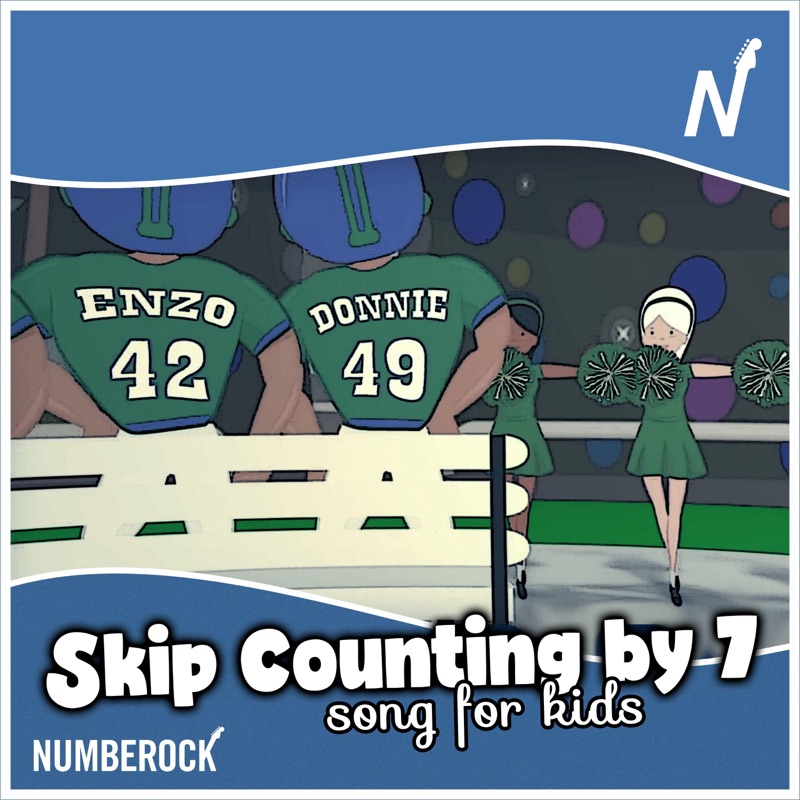 Skip Counting by 7 Song for Kids - Numberock: Song Lyrics, Music Videos ...