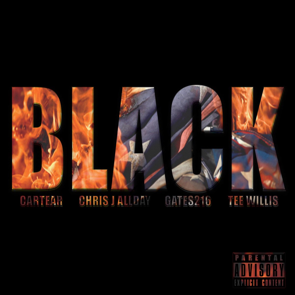 ‎Black (feat. Chris J Allday, Gates216 & Tee Willis) - Single - Album ...