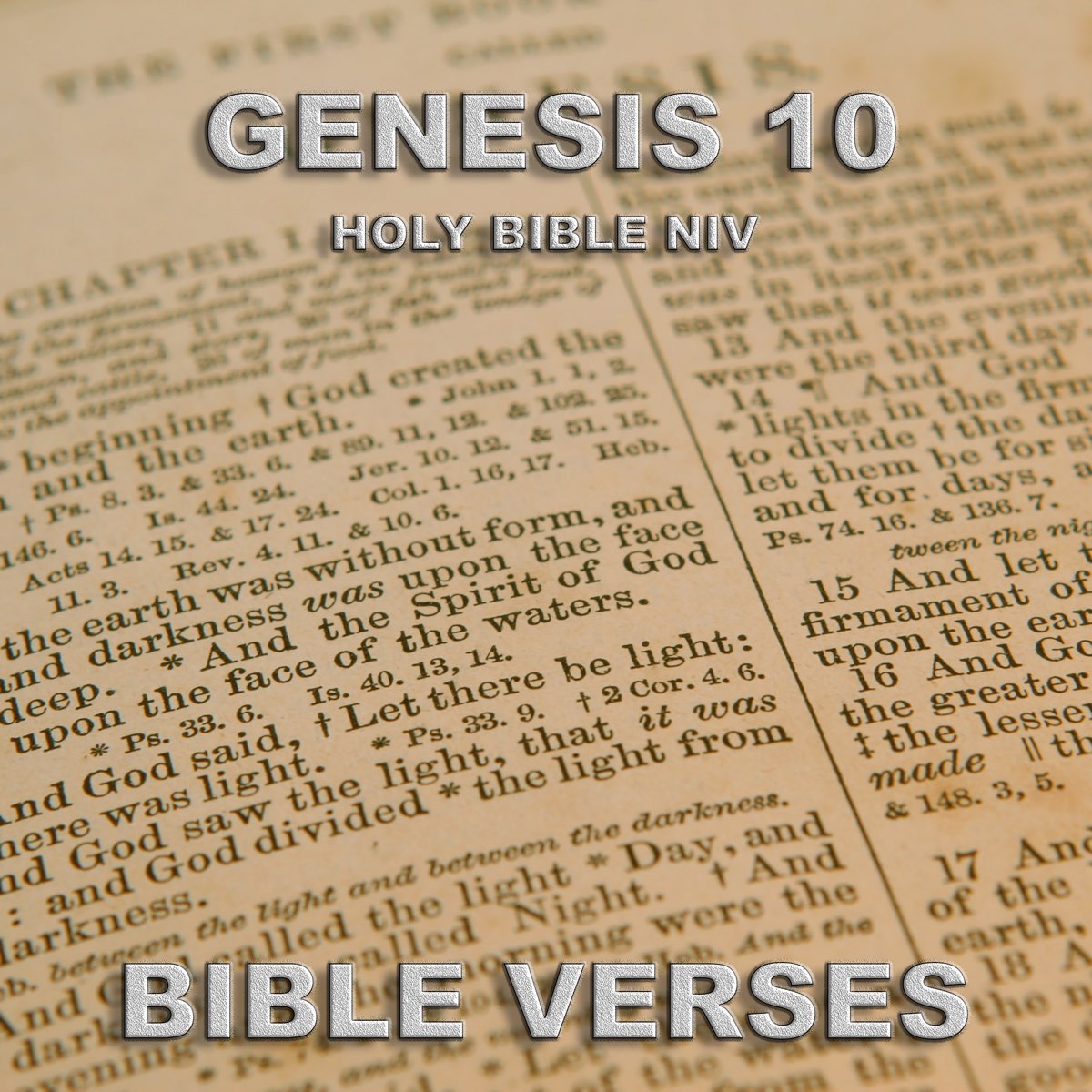‎Holy Bible Niv Genesis 10 - Single - Album by Bible Verses - Apple Music