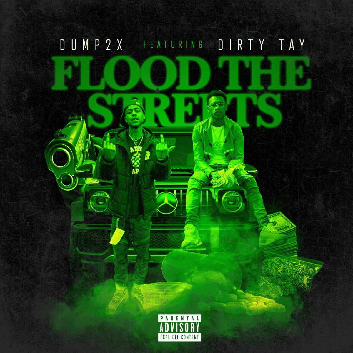 ‎Flood the Streets (feat. Dirty Tay) - Single - Album by Dump2x - Apple ...