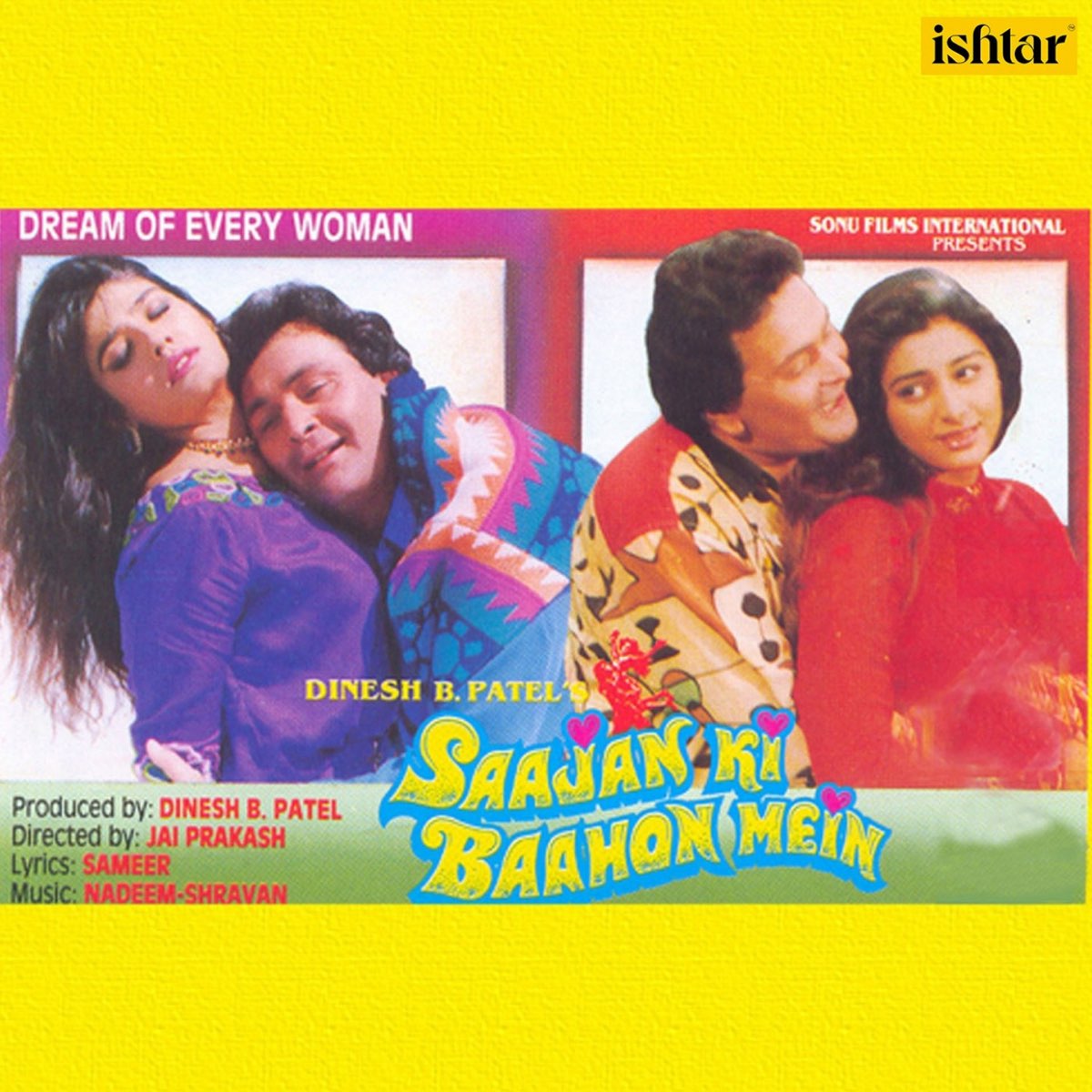 saajan Ki Baahon Mein Original Motion Picture Soundtrack By Nadeem