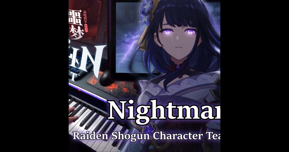 ‎Raiden Shogun: Nightmare/Genshin Impact Character Teaser (Piano ...