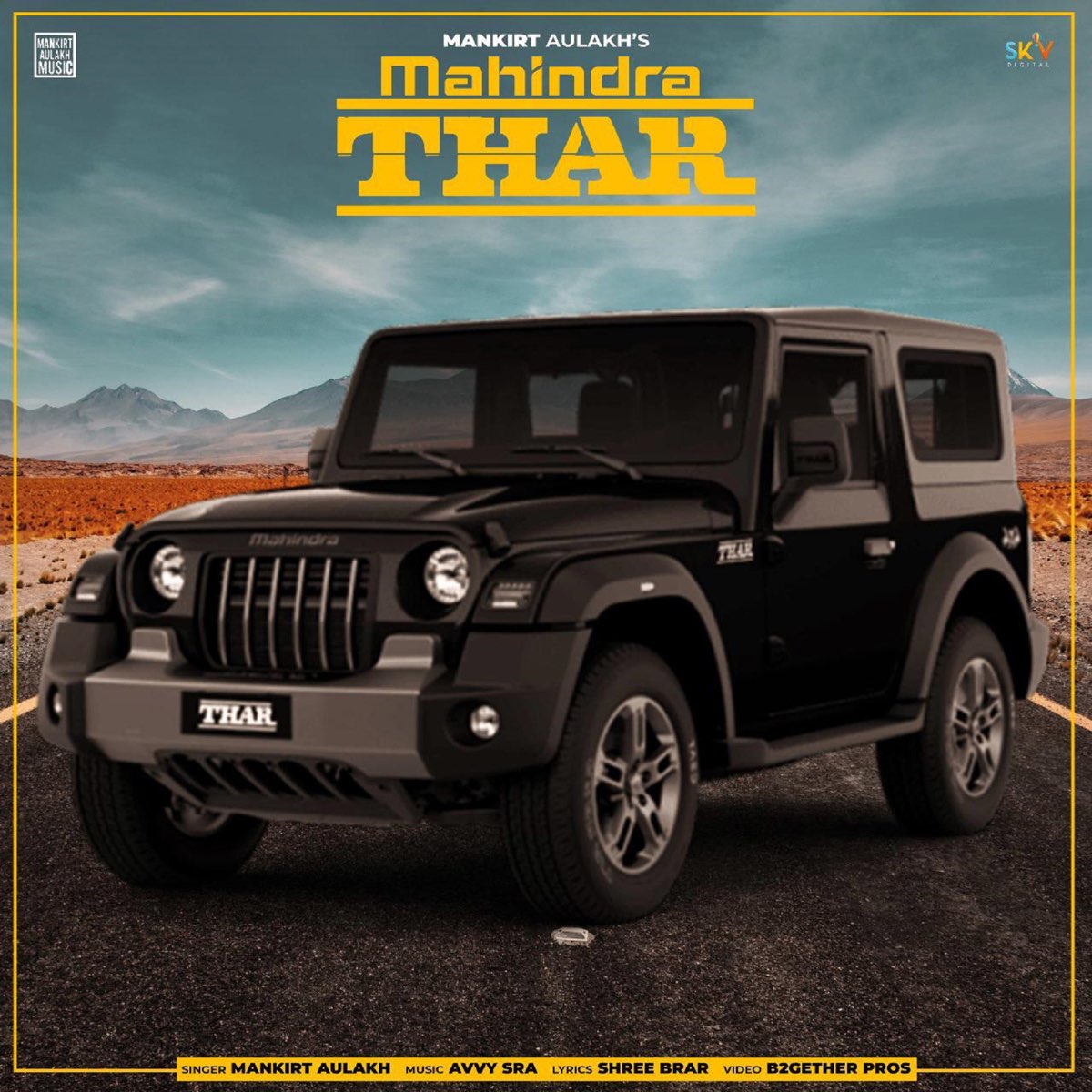 ‎Mahindra Thar - Single - Album by Mankirt Aulakh - Apple Music