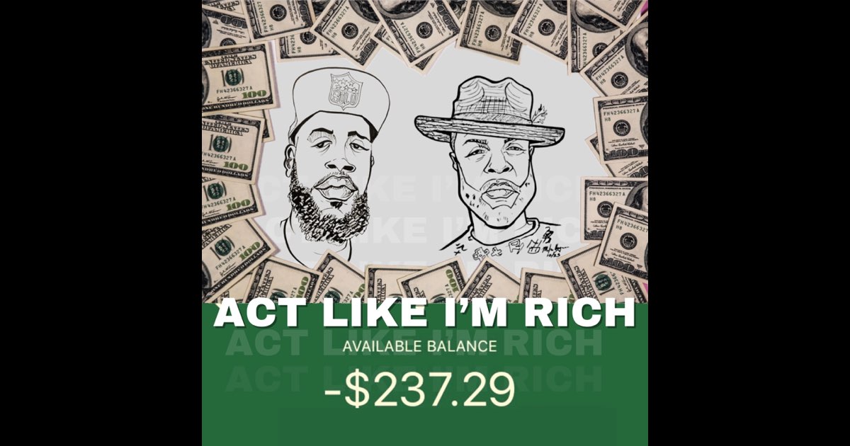 ‎Альбом «Act Like I'm Rich (feat. Krazy) - Single» — Bolo Da Producer ...