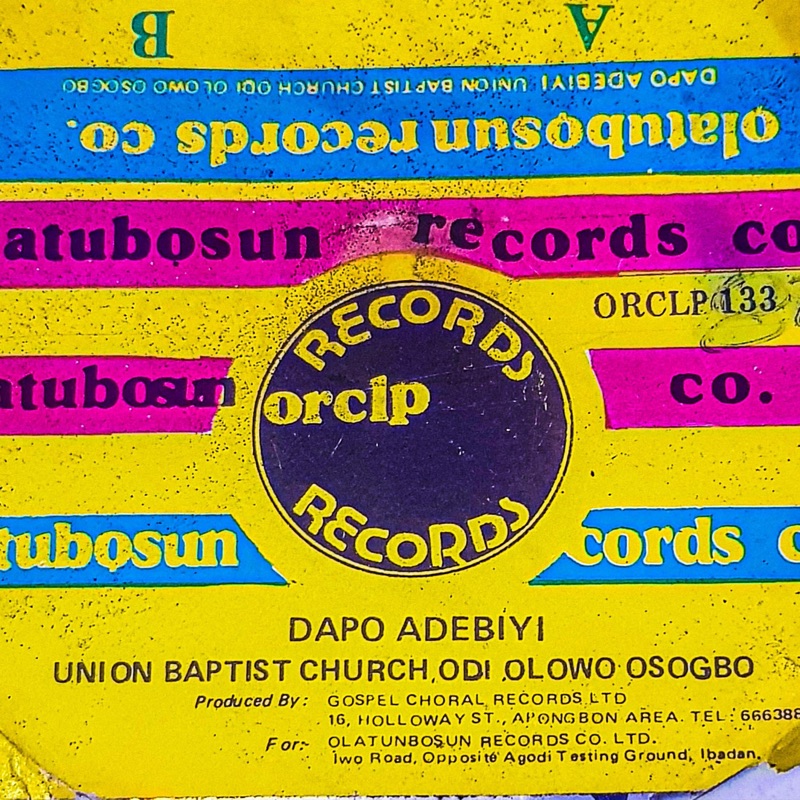 Union Bapist Chuch Side Two - Olatunbosun Oladapo Akewi: Song Lyrics, Music Videos & Concerts