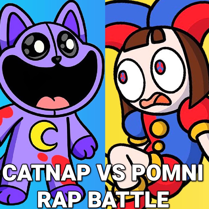 Catnap Vs Pomni Rap Battle (Poppy Playtime Vs the Amazing Digital ...