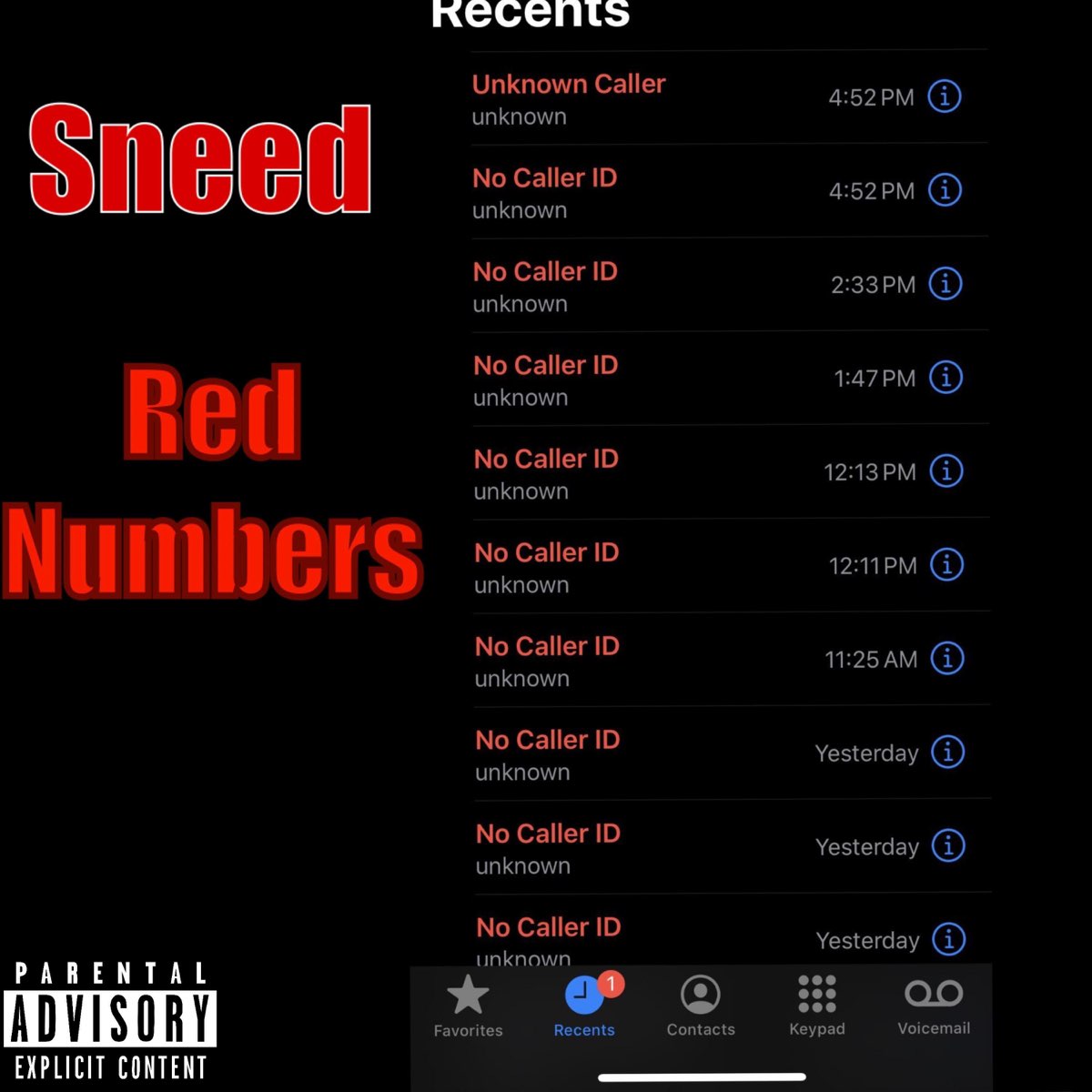 ‎Red Numbers - Single - Album by Sneed - Apple Music