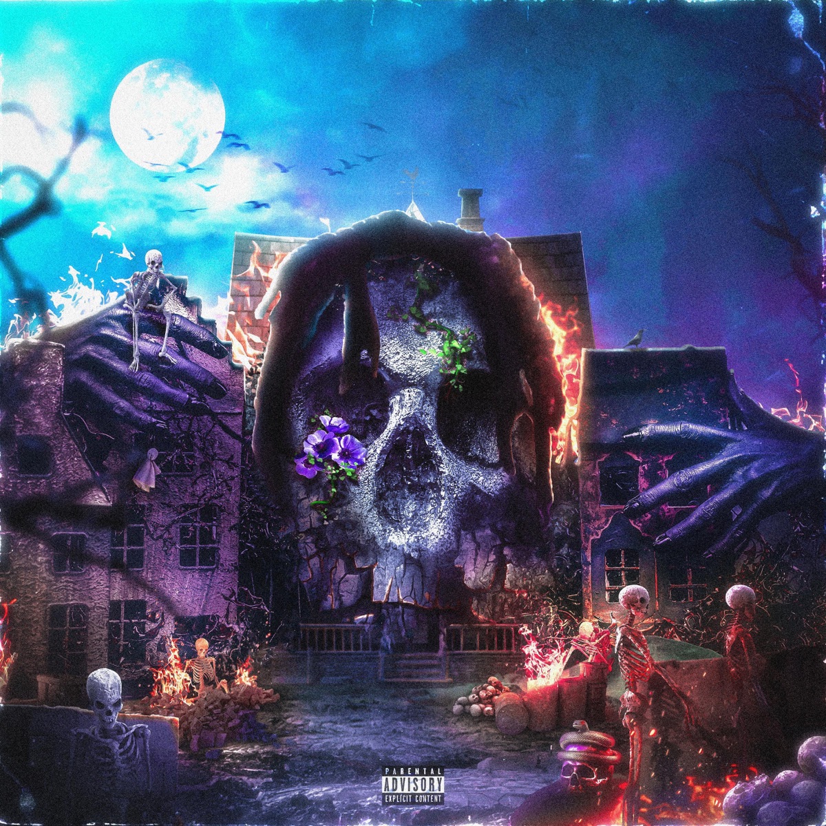 Avenged Sevenfold Nightmare Album Cover Parental Advisory