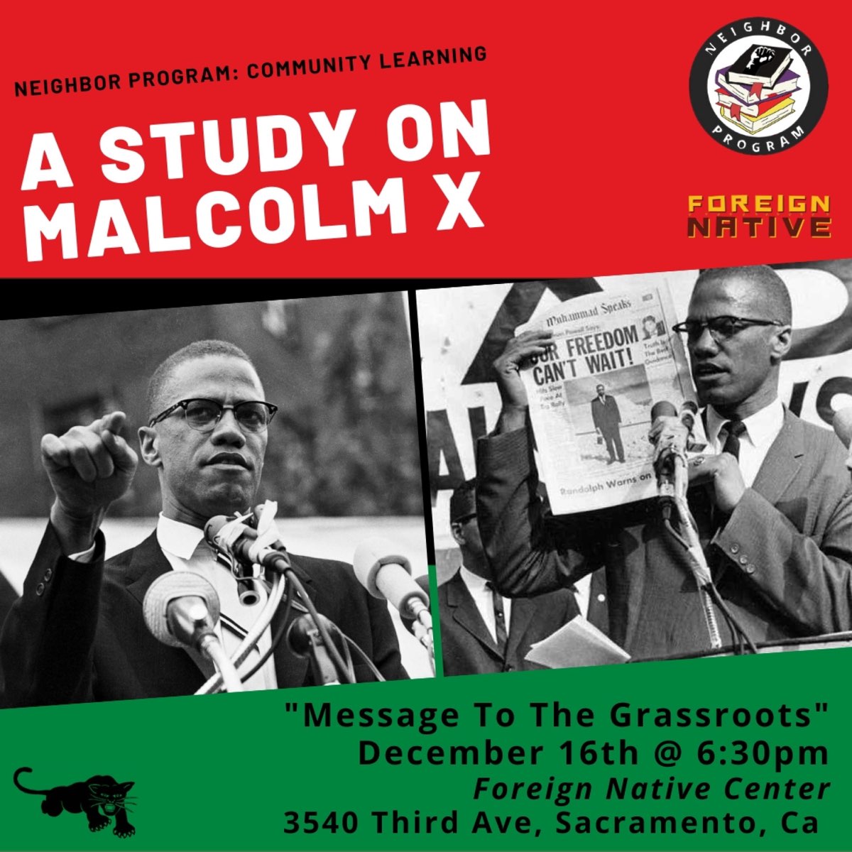 ‎Malcolm X Study, Pt. 1 - Album by Neighbor Program - Apple Music