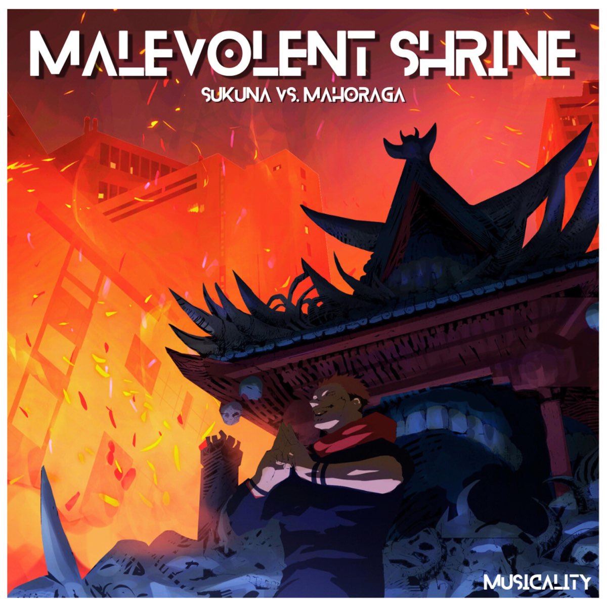 ‎Malevolent Shrine (Sukuna vs Mahoraga) - Single — álbum de Musicality ...