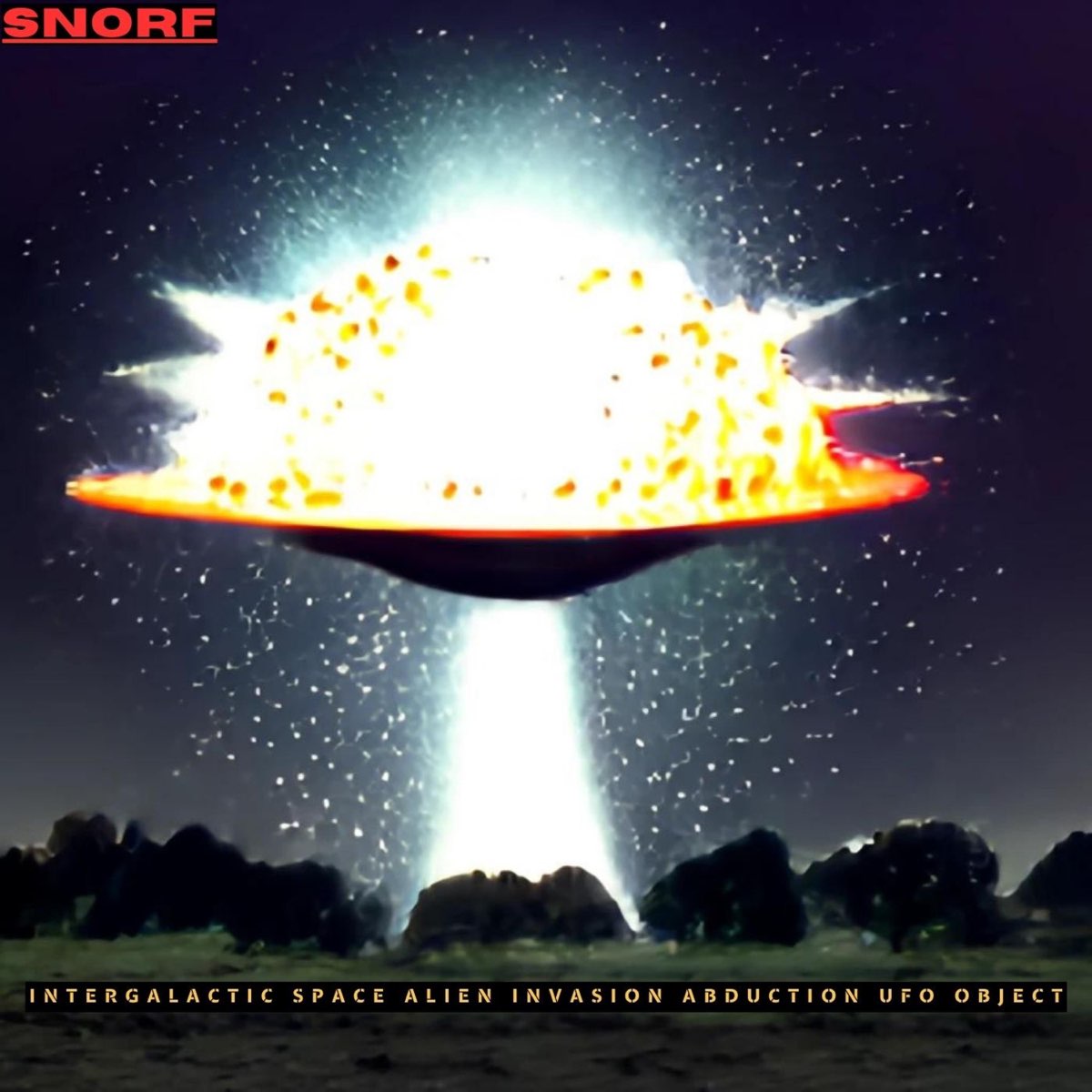 ‎Intergalactic Space Alien Invasion Abduction UFO Object - Single ...