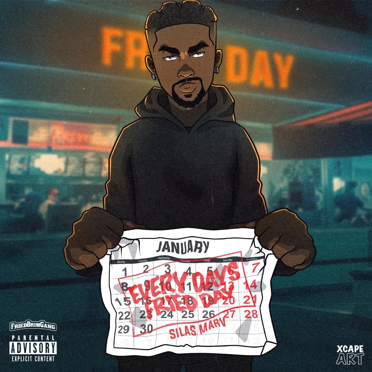 ‎Everyday's Fried Day - Album by Silas Marv - Apple Music