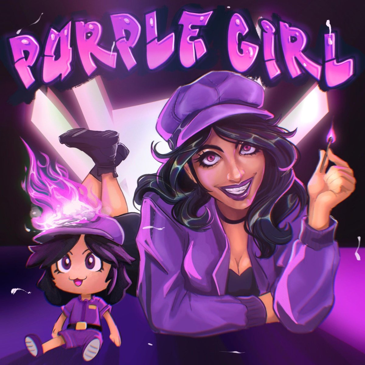 ‎Purple Girl (I'm Psycho) - Single - Album by EnchantedMob - Apple Music