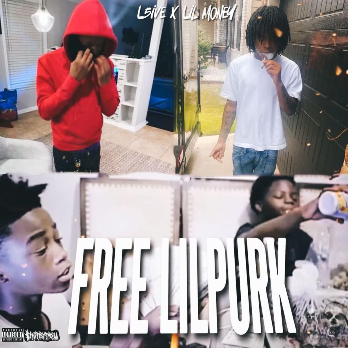 ‎Free Lil Purk (feat. Lil Money) - Single - Album by L5 - Apple Music