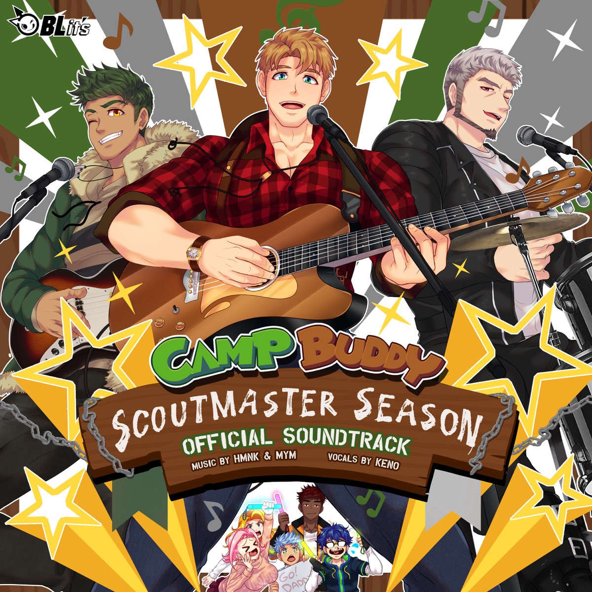 Camp Buddy Scoutmaster Season Original Video Game Soundtrack” álbum De Blits Games Hmnk