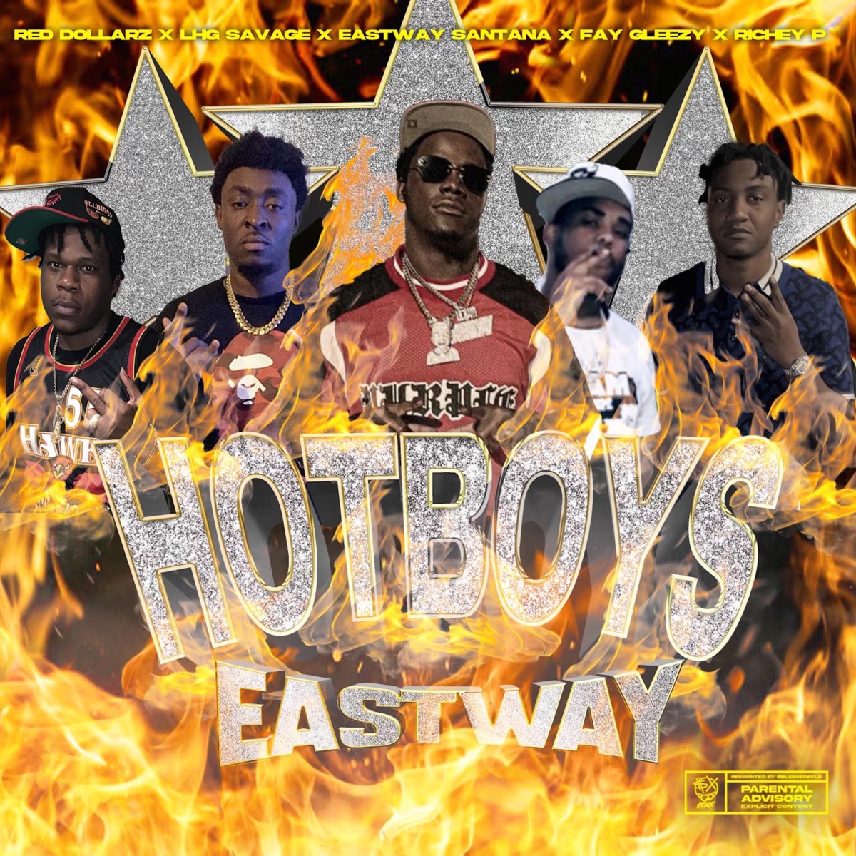 ‎Hotboys (feat. Red Dollarz, Lhg Savage, Fay Gleezy & Richey P ...