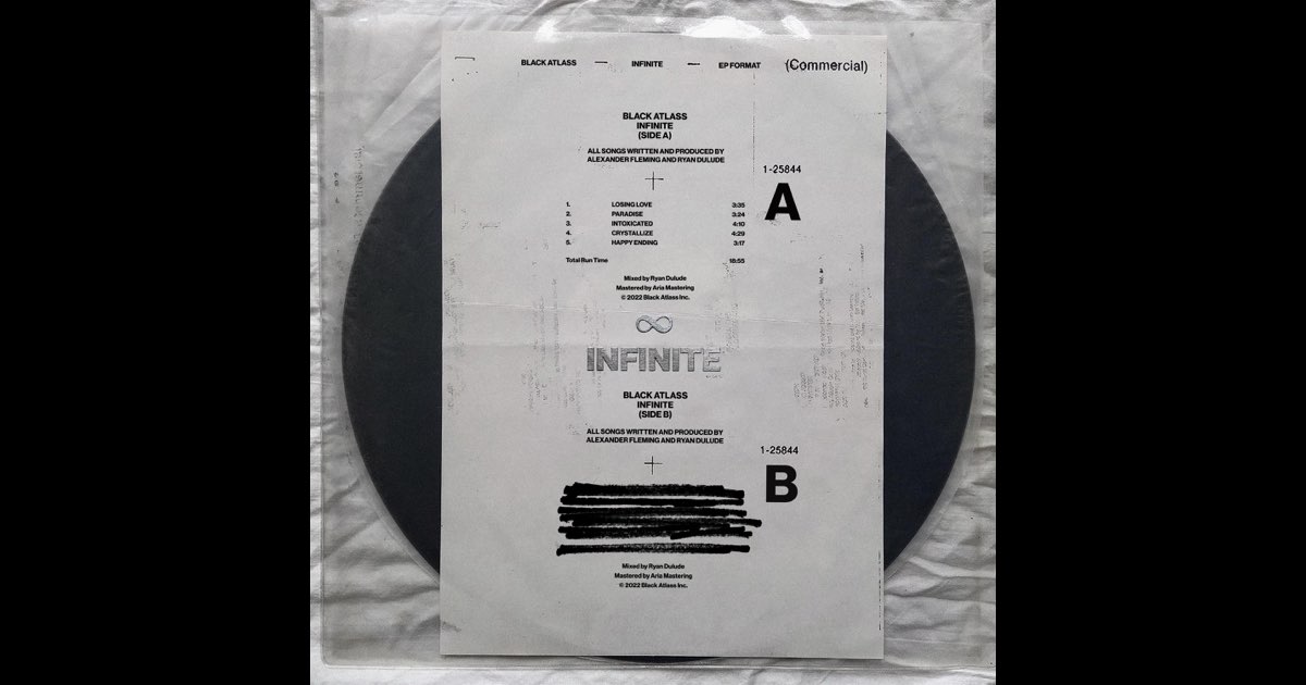 ‎Infinite (Side A) - EP - Album by Black Atlass - Apple Music