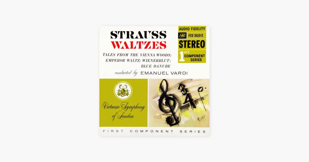 ‎Emanuel Vardi Conducts Virtuoso Symphony Of London ‎– Strauss Waltzes ...