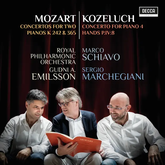 ‎Mozart: Concertos For Two Pianos K. 242 & 365; Kozeluch: Four Hands Piano Concerto by Marco ...